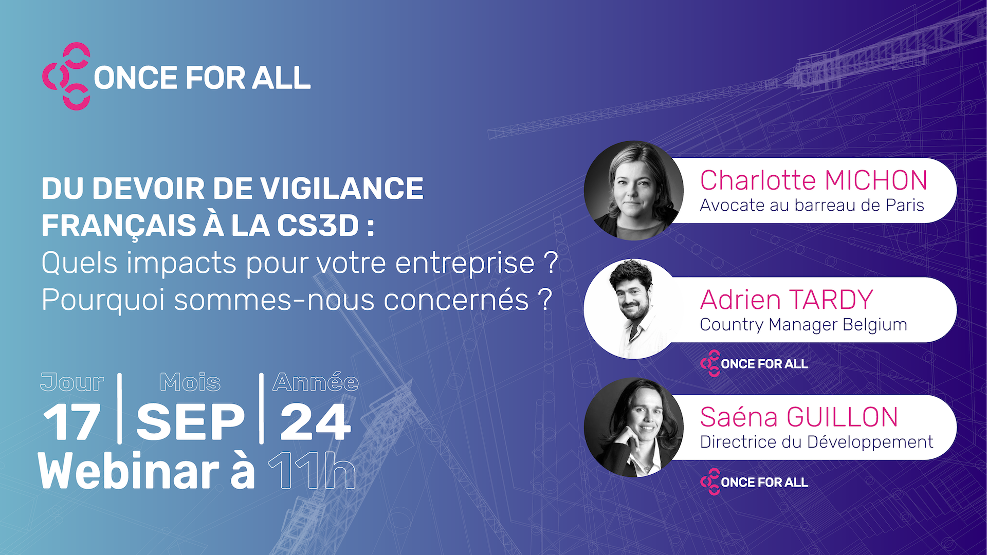 Webinar | Du devoir de vigilance français à la CS3D