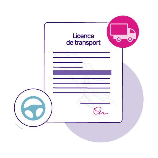 Toutes les informations sur la licence de transport - Once For All